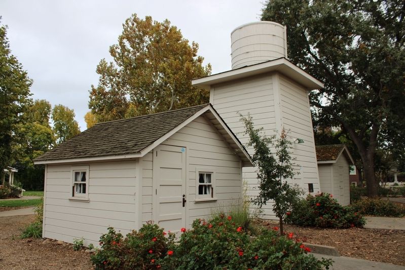 Tank House ★ Worker's Cabin ★ Oven Historical Marker