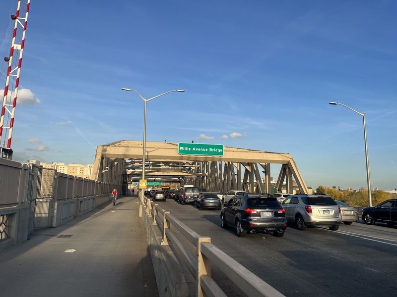 Willis Avenue Bridge Historical Marker