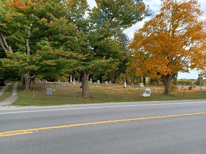 Vermont Cemetery Historical Marker