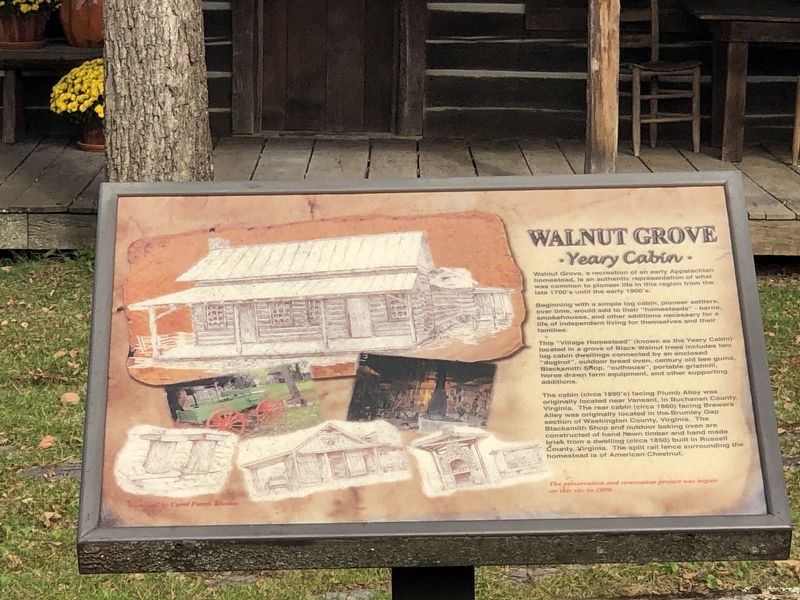 Walnut Grove Historical Marker