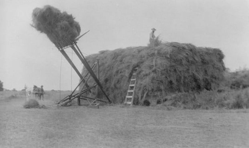 Beaverslide Haystacker Historical Marker