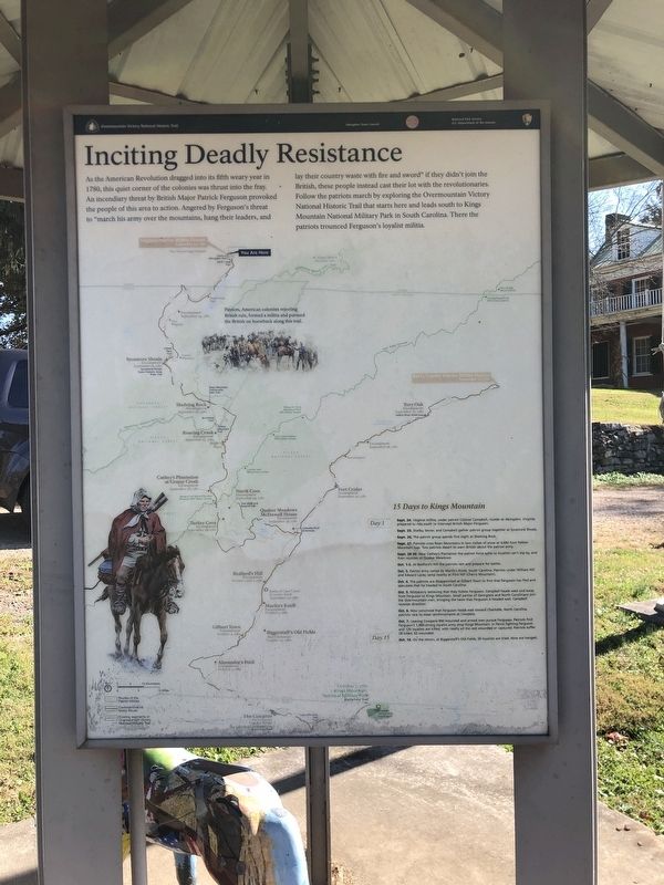Inciting Deadly Resistance Historical Marker