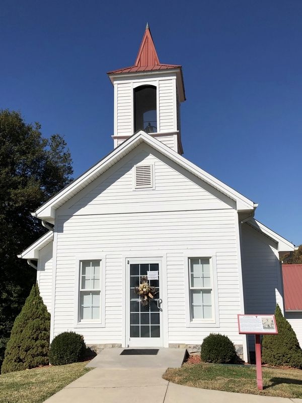 The Chapel Cross at Fellowship Park Historical Marker