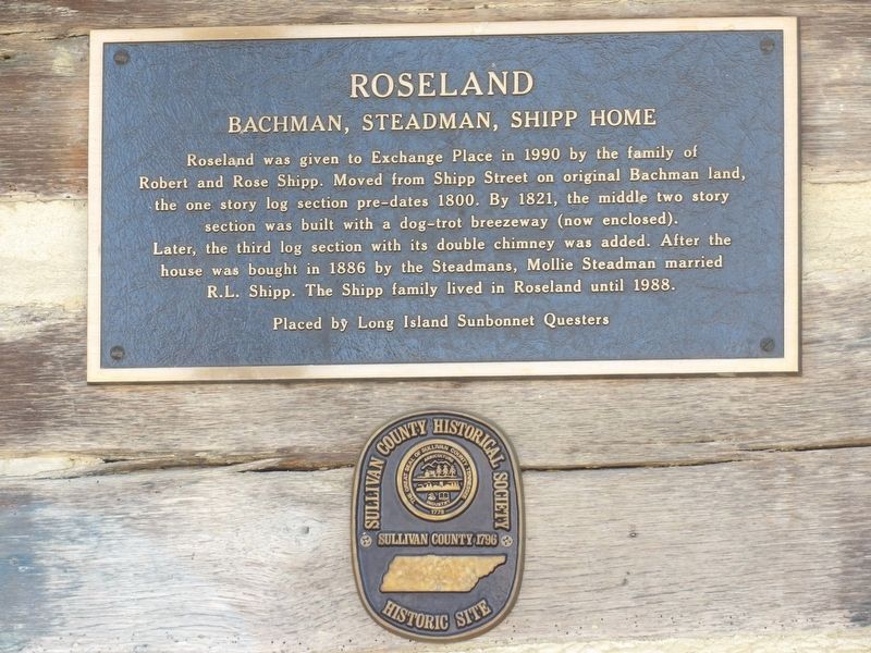Roseland Historical Marker