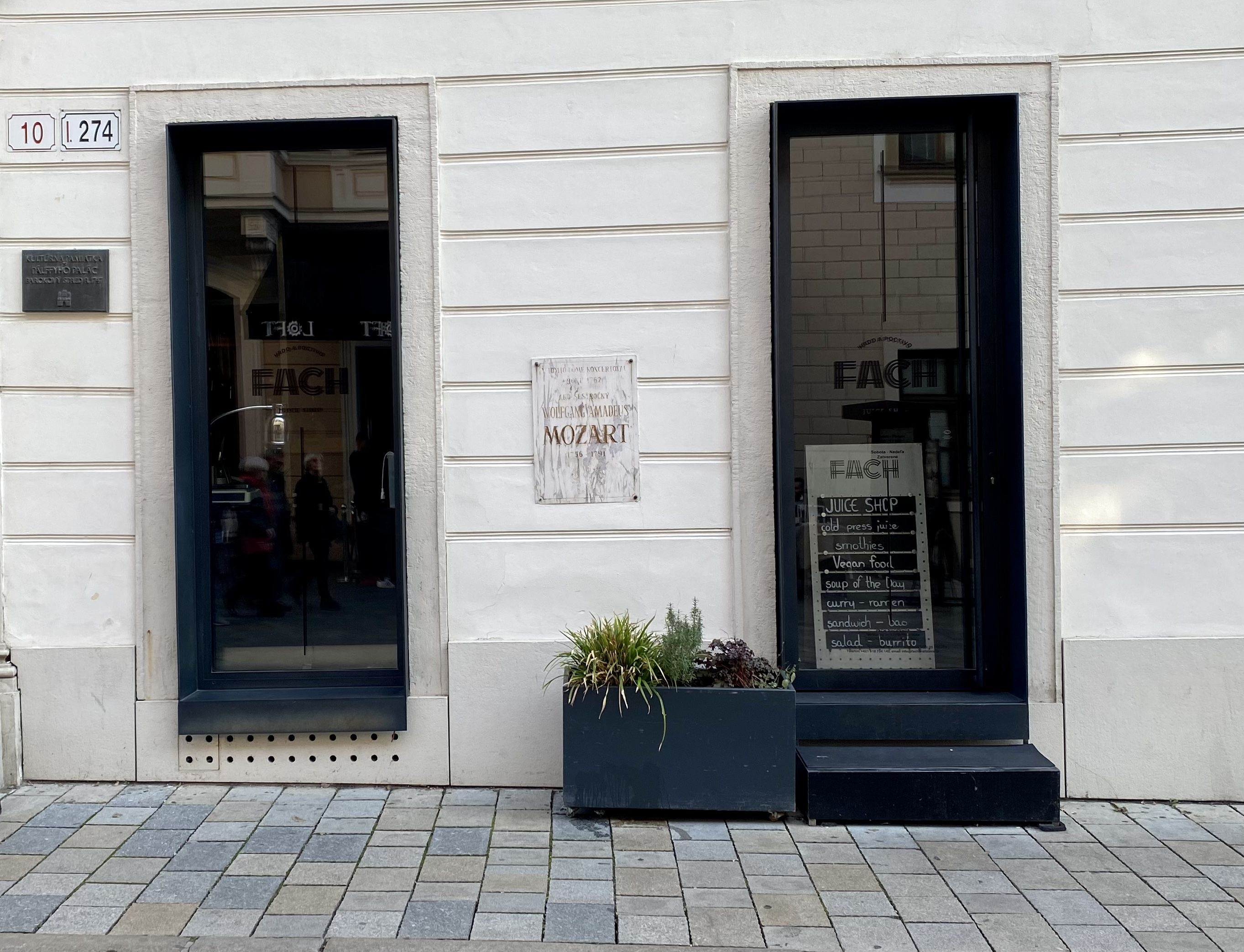 Photo: Mozart Marker - wide view