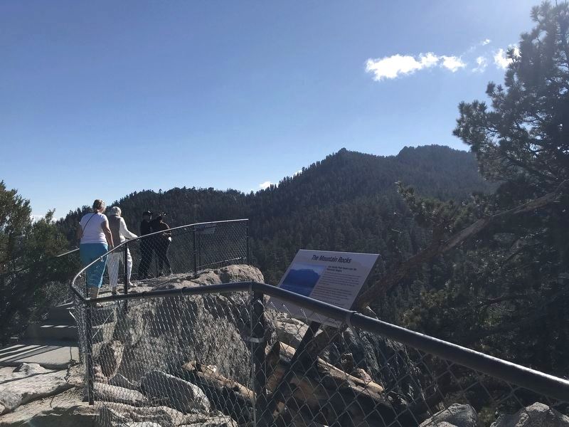 The Mountain Rocks Historical Marker