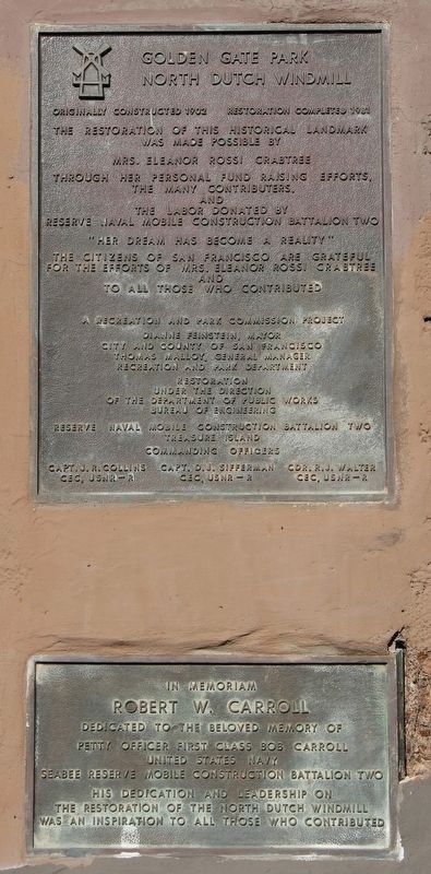 North Dutch Windmill Historical Marker