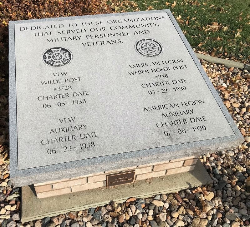 Freeman Veterans Memorial, a War Memorial