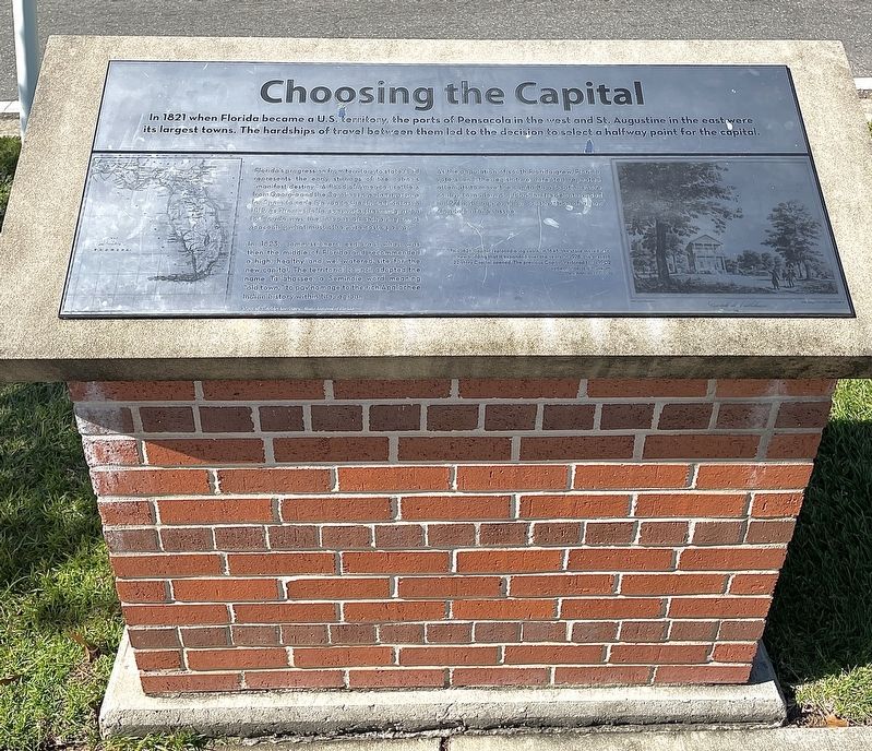 Choosing the Capital Historical Marker