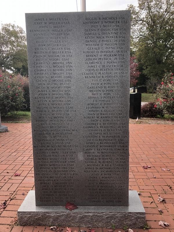Town of Catawba Veterans Garden of Honor, a War Memorial