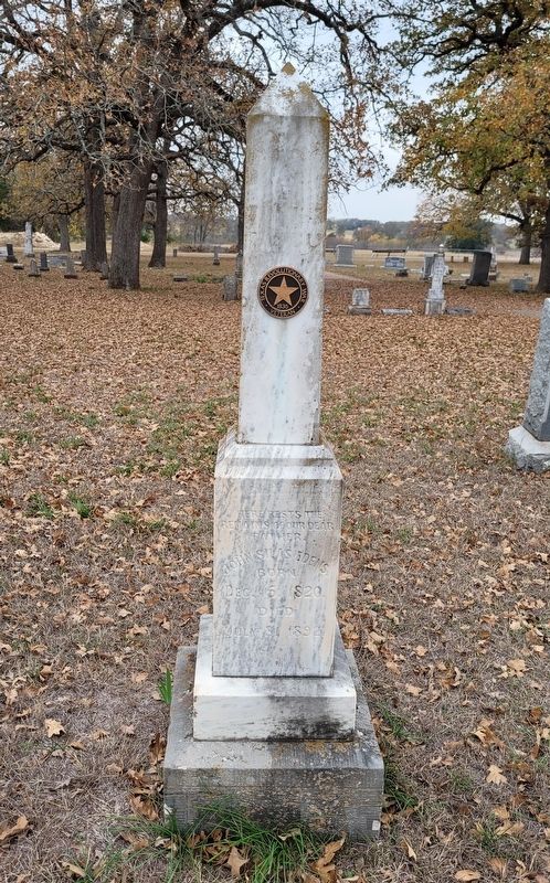 John Silas Edens Historical Marker