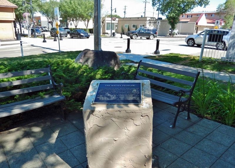The Native Peoples Historical Marker