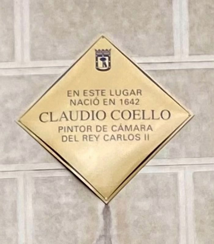 Claudio Coello Historical Marker
