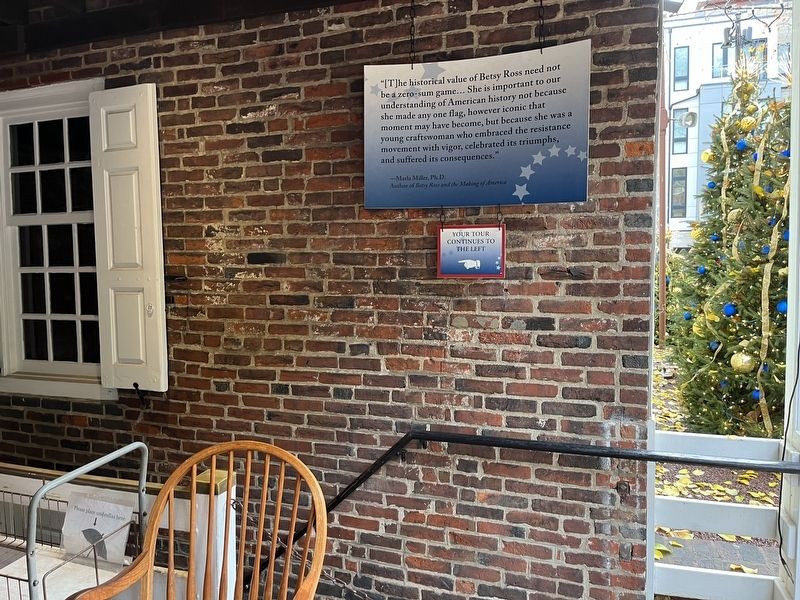 The historical value of Betsy Ross Historical Marker