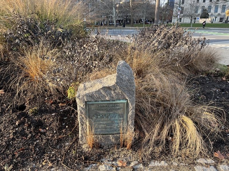 Logan Square Historical Marker
