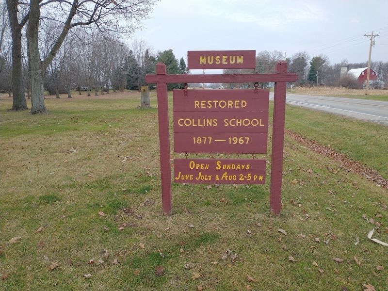 Collins School Historical Marker