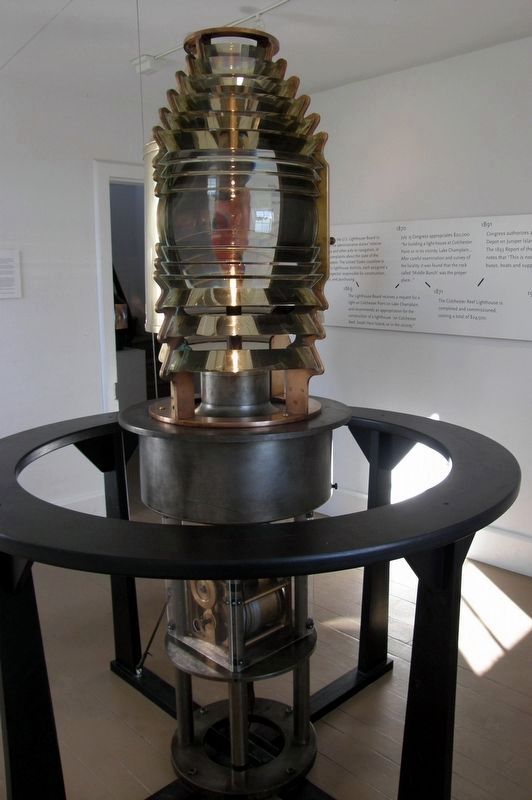 Preservation of the Colchester Reef Lighthouse Historical Marker