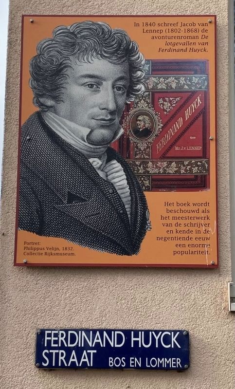 Jacob van Lennep: Ferdinand Huyck Historical Marker