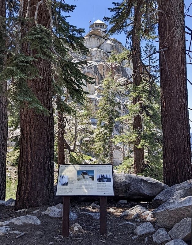 Buck Rock Lookout Historical Marker