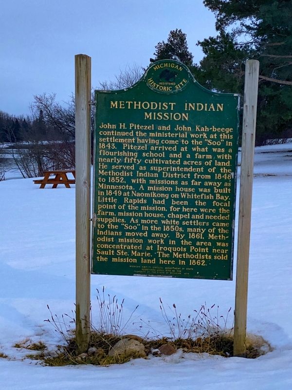 Methodist Indian Mission Historical Marker