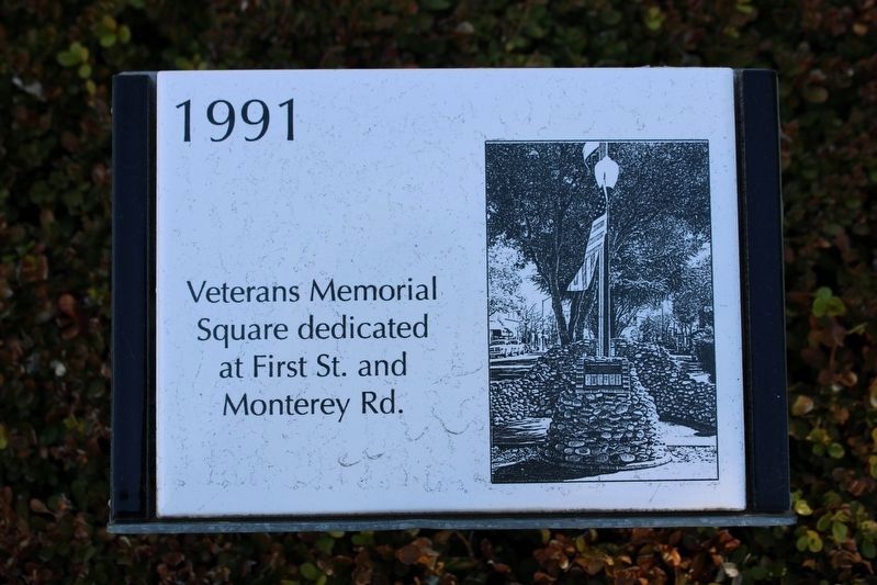 Veterans Memorial Square, a War Memorial