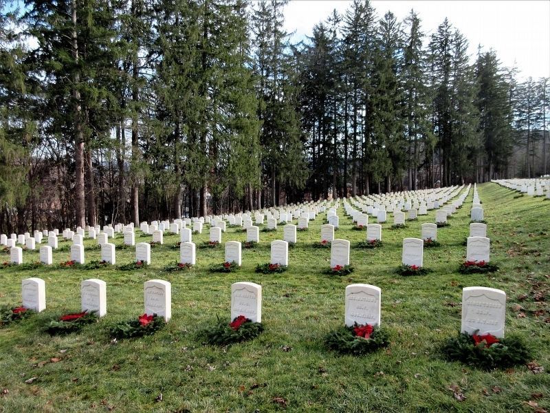 Bath National Cemetery Historical Marker