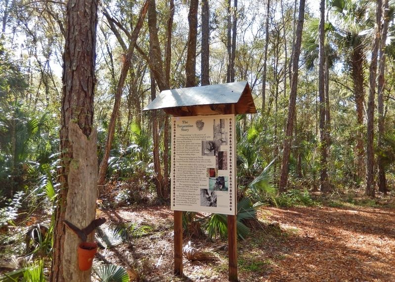 The Turpentine Story Historical Marker