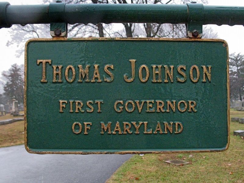 Thomas Johnson Historical Marker