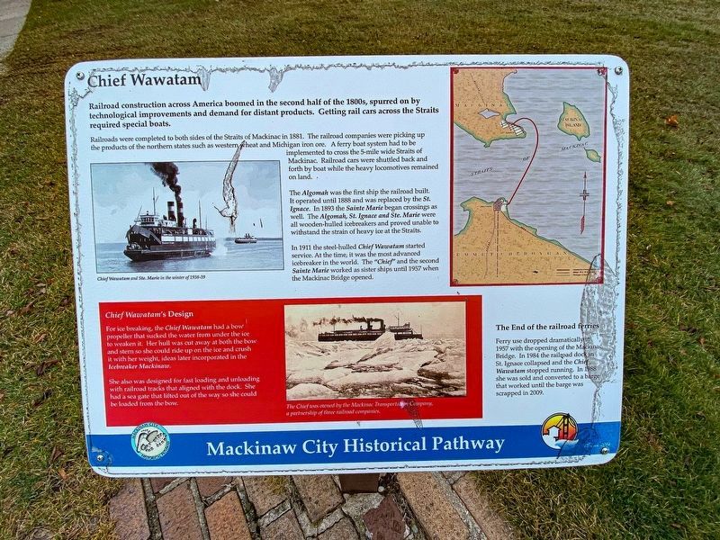 Chief Wawatam Historical Marker