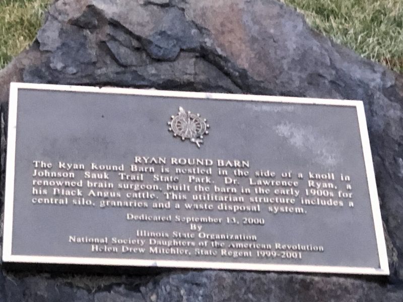 Ryan Round Barn Historical Marker