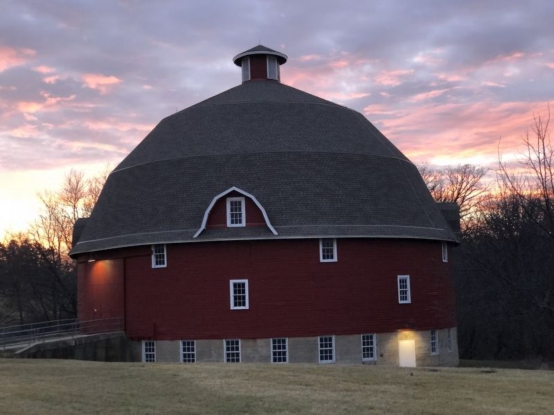 Ryan Round Barn Historical Marker