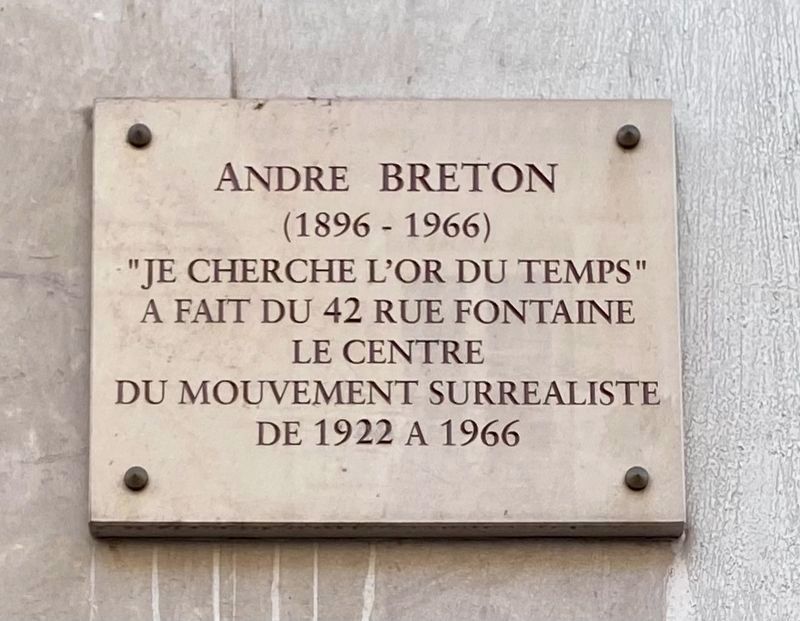 Andre Breton (1896-1966) Historical Marker