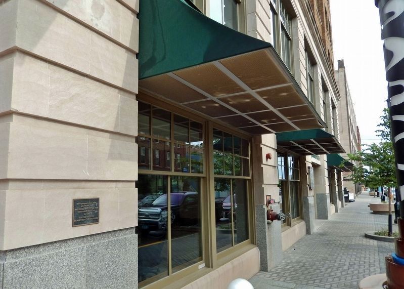 First National Bank Building Historical Marker