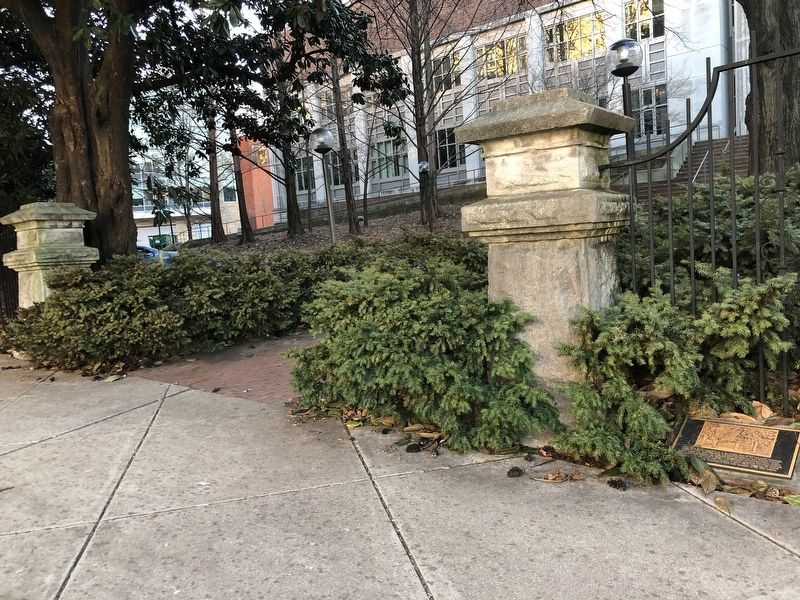 Vanderbilt University Gateposts Historical Marker
