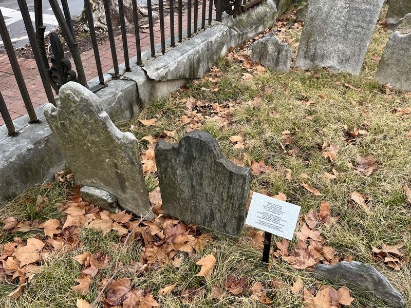 Here lieth the body of Samuel McCutchon… Historical Marker