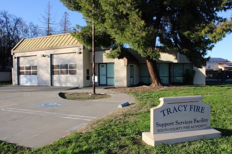 City of Tracy Station 96 Historical Marker