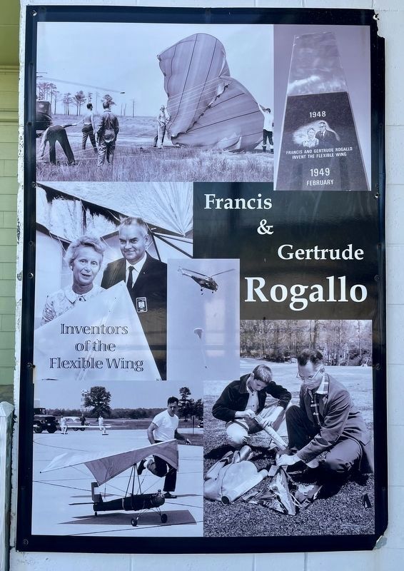 Francis & Gertrude Rogallo Historical Marker