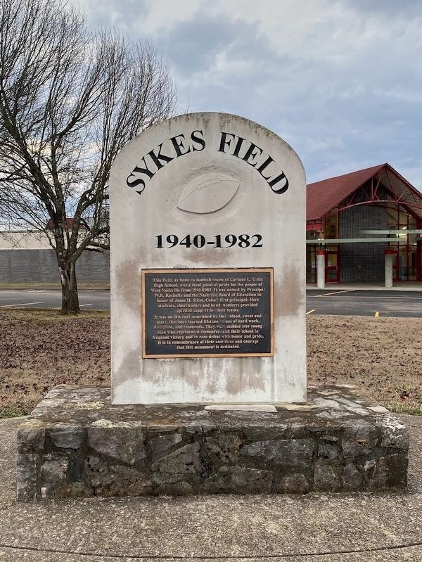 Sykes Field Historical Marker