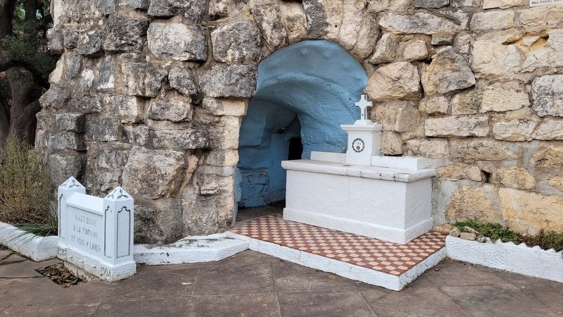 Lourdes Grotto Historical Marker