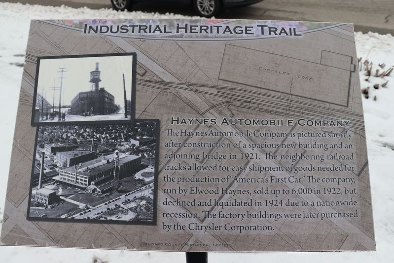 Haynes Automobile Company Historical Marker