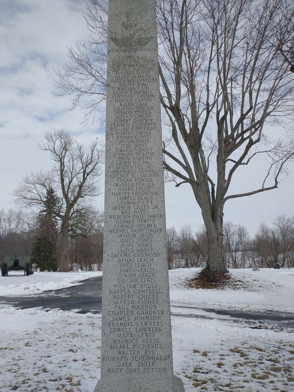 Matthews Veterans Memorial, a War Memorial