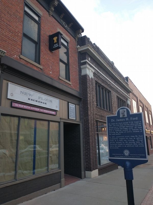 Dr. James H. Ford / New Flour Exchange Historical Marker
