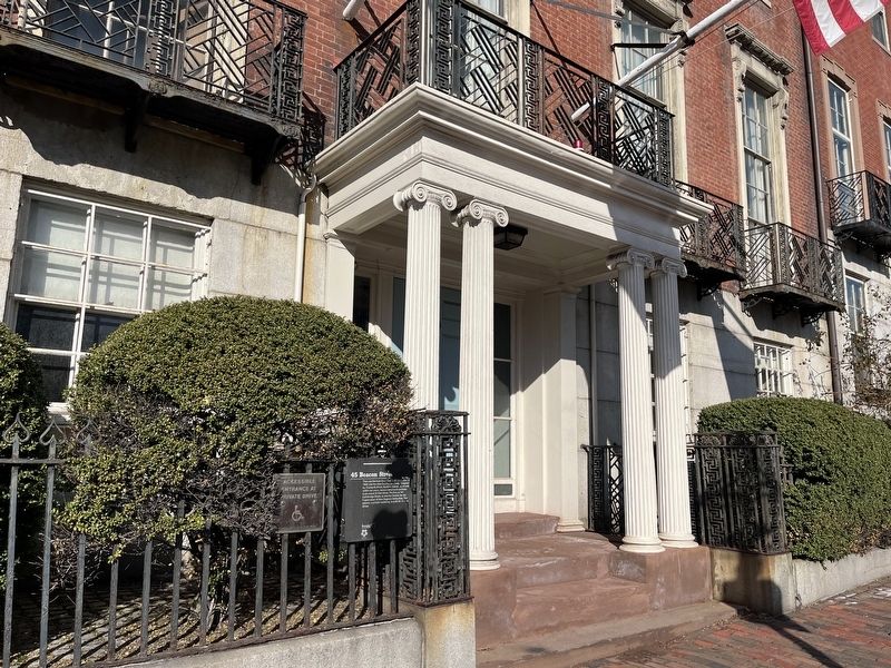 45 Beacon Street Historical Marker