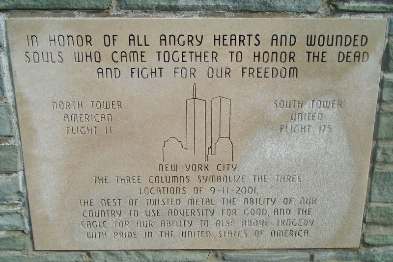 The War on Terrorism, a War Memorial