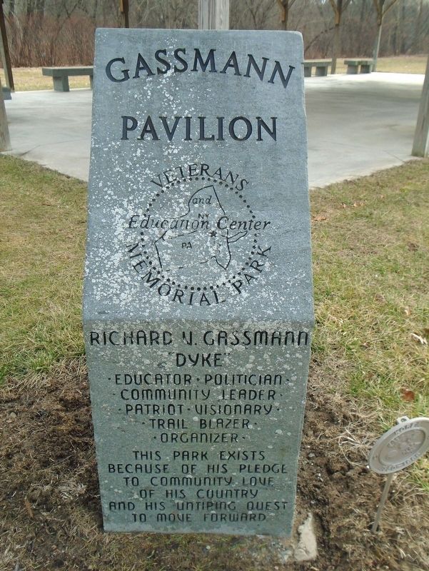 Gassmann Pavilion Historical Marker