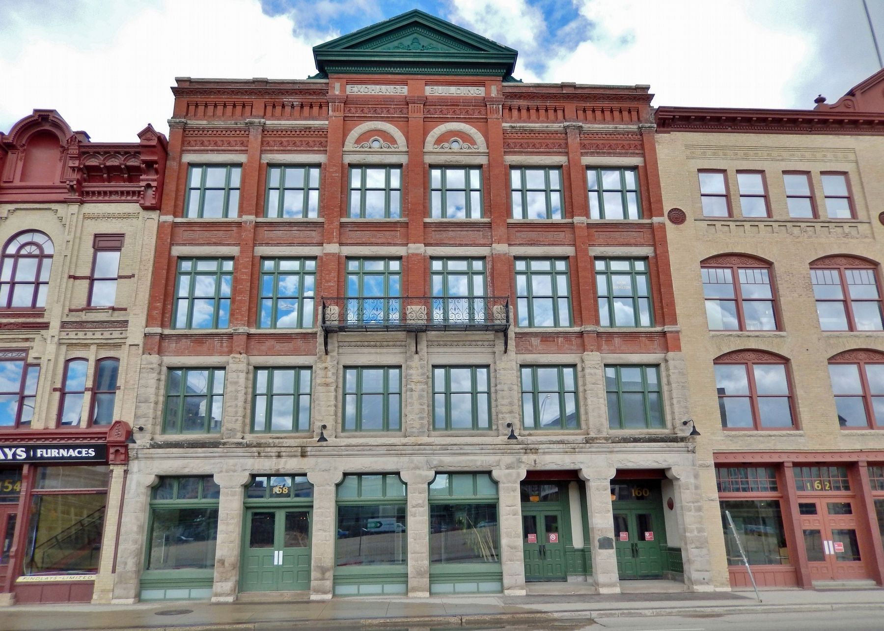 Exchange Building Historical Marker