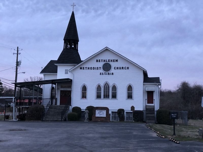 Bethlehem United Methodist Church Historical Marker