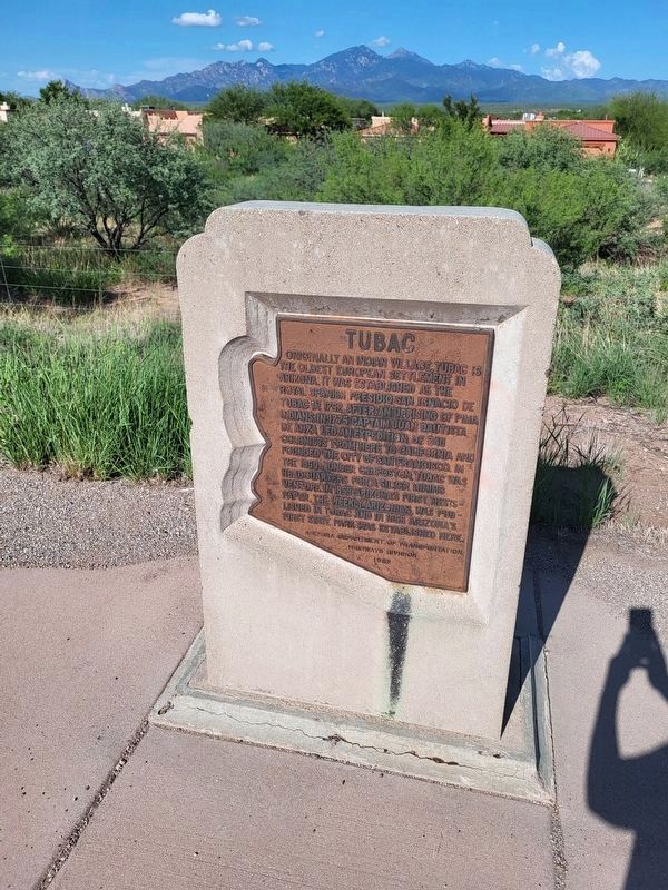 Tubac Historical Marker