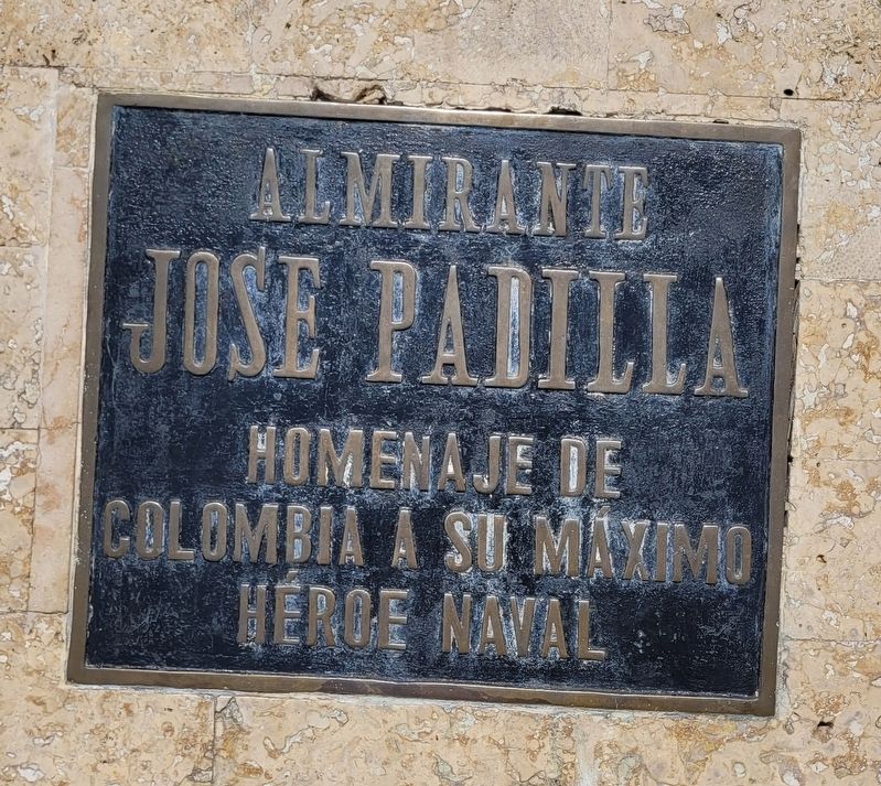 Admiral Jose Padilla Historical Marker