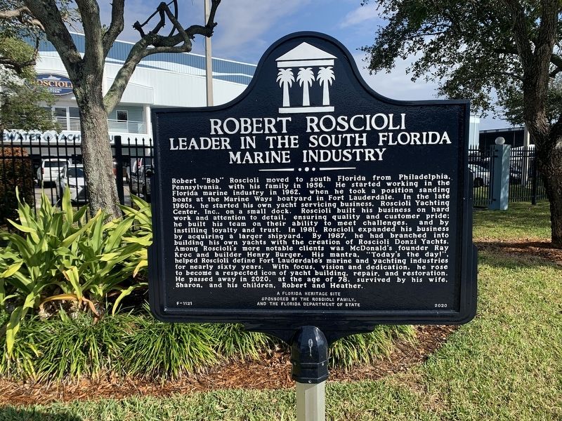 Robert Roscioli Historical Marker